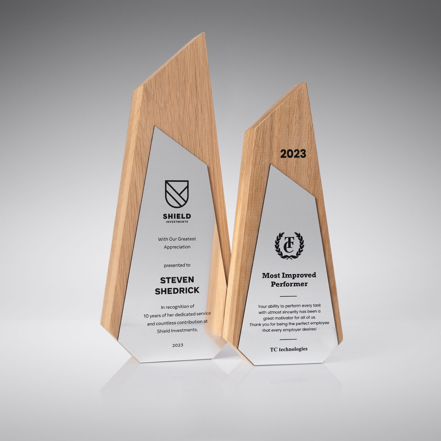 Rising Edge Trophy – Handmade and unique design awards