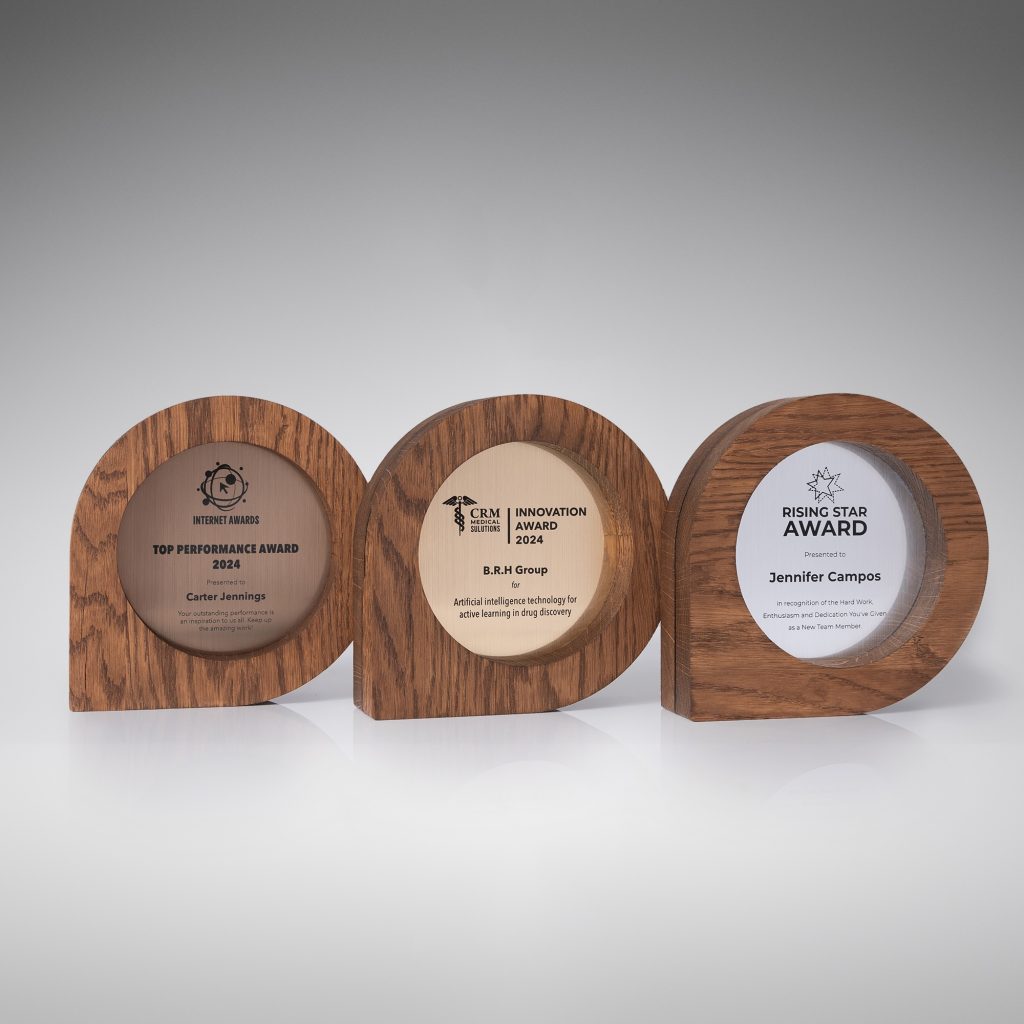 Milestone Wood Trophy – Handmade and unique design awards