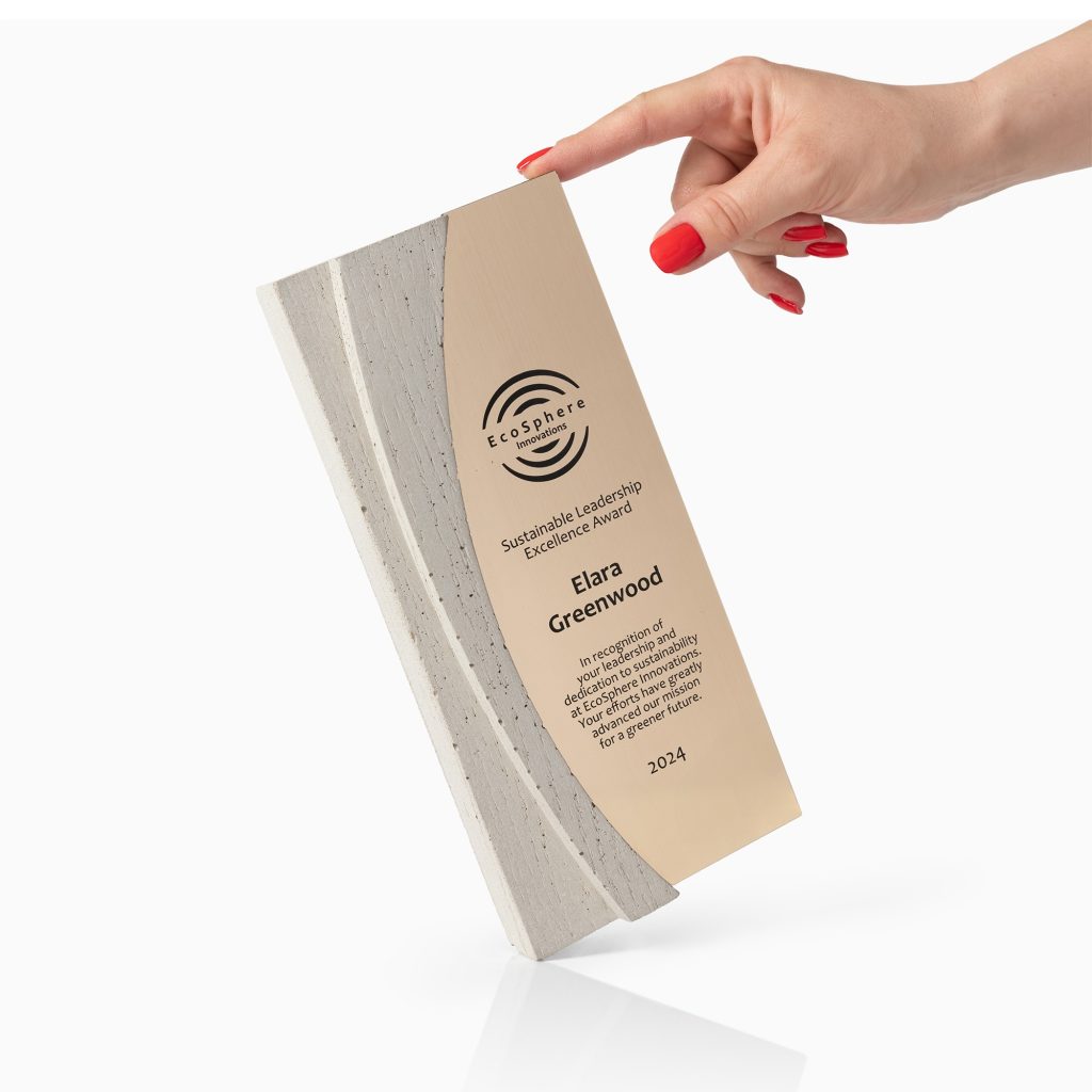 Concrete Trophy – Handmade and unique design awards